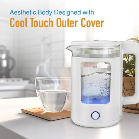 KENT Cool Touch Glass Electric Kettle Price in India - Buy KENT Cool ...