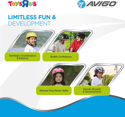 Toys R Us Avigo Go kart racing ride on car for kids with music,LED ...