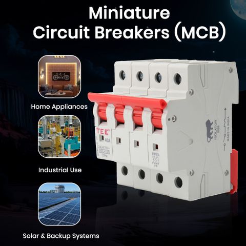 The Elite Electrotek MCB Four Pole Isolator 32-Amp Heavy Duty Switch ...