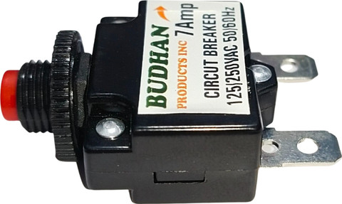 125/250V AC Breaker 7A Circuit Breaker Switch - Overload Protector With ...