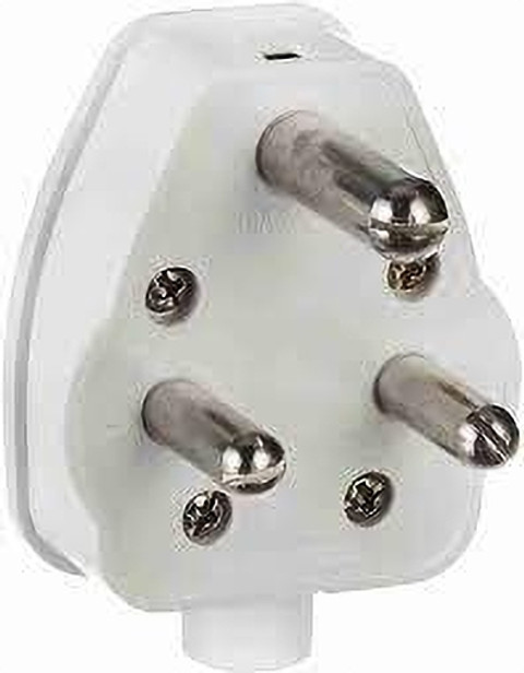 ANCHOR By Panasonic 6A 3 Pin Plug Top 240V. (Pack of 4) 6 A Three Pin ...