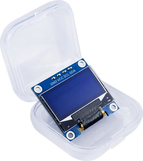 AnuElectronics 0.96 Inch I2C/IIC OLED Display Module Electronic ...