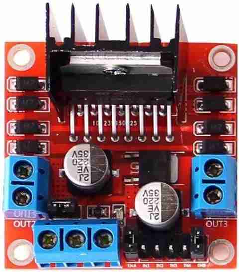 Tayal L298N Motor Driver Module Dual H-Bridge Dc Stepper for Arduino ...