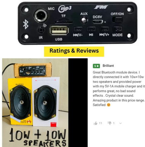 mp3 player and speaker