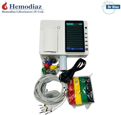 Dr Diaz 301A Touch Screen ECG Machine 3 Channel | Advanced ...