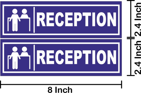 Gaunumaa Reception Sign Board For Identify Reception Areas In Offices ...