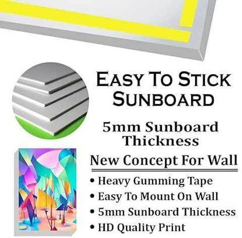 Mojopix 5 MM White Sunboard PVC Foam– 9x12 Inch for DIY & Crafts Pack ...