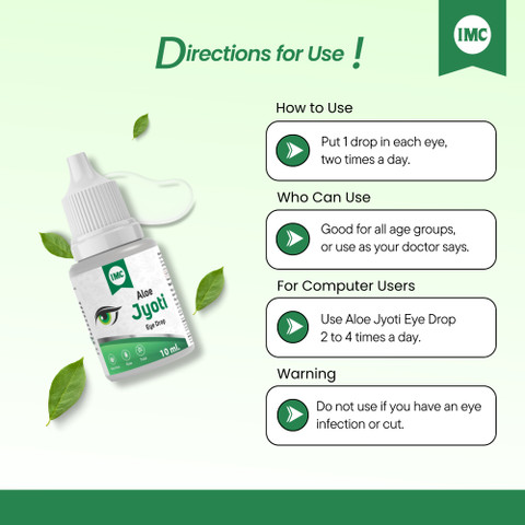 IMC Aloe Jyoti | Keep Your Eyes Clean, Healthy & Shielded from ...