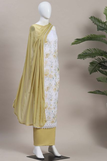 BIBA Pure Cotton Printed Salwar Suit Material Price in India - Buy BIBA ...