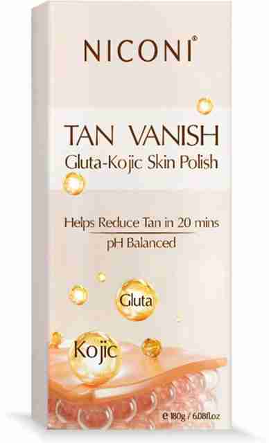 Niconi Gluta-Kojic Instant Tan Removal & Tan Vanish With Glutathione ...