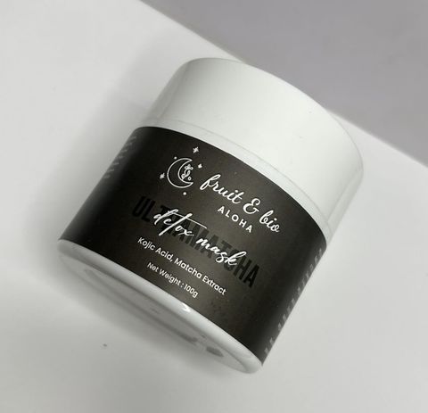 FRUIT&BIO Aloha Ultra Matcha Detox Mask with Kojic Acid and Matcha ...