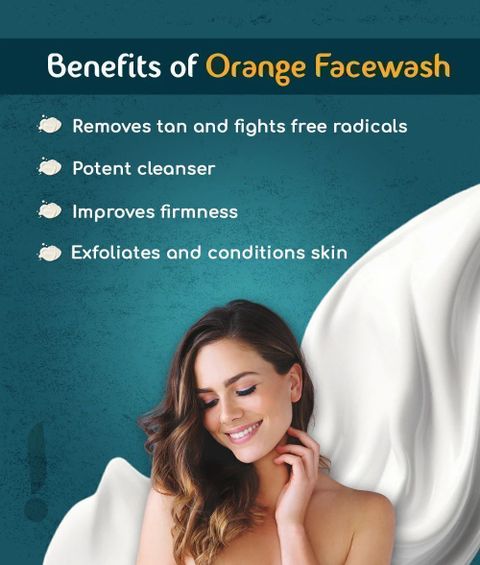 ORIGEN Orange –Brightening Citrus Cleanser with Vitamin C Face Wash ...