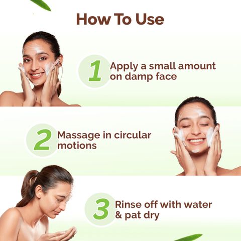 Mamaearth Tea Tree Oil Control Facewash with Tea Tree & Neem for Normal ...