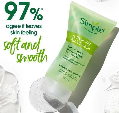 serin Simple Kind To Skin Refreshing Face Wash - Price in India, Buy ...