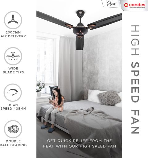Candes StarCBRM1cc with 2 Year Warranty Remote Controlled 1200 mm ...