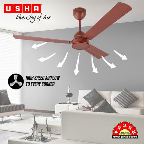 USHA Aeroedge with 2 Year Warranty BLDC Motor with Remote 1200 mm ...