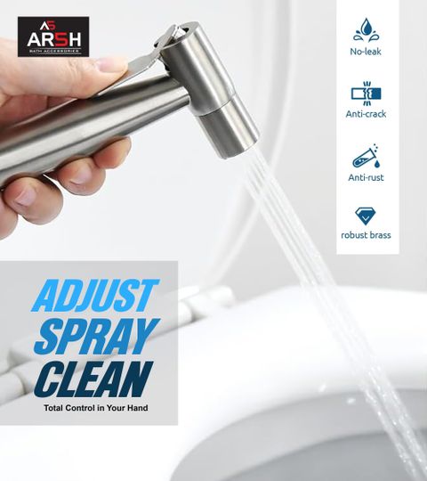 SSTIND Stainless Steel Heavy Duty Jet Spray Gun/Health Faucet Health ...