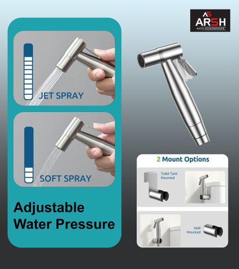 SSTIND Stainless Steel Heavy Duty Jet Spray Gun/Health Faucet Health ...