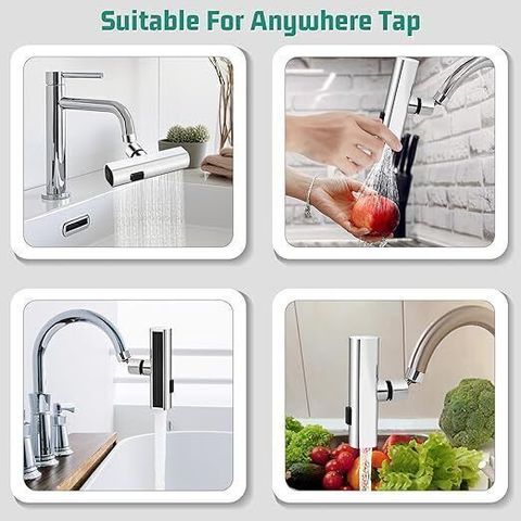 TU4 Enterprise 360° Waterfall Kitchen Faucet Waterfall Multifunctional ...