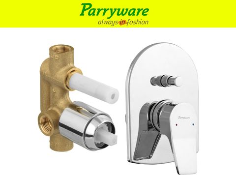 Parryware Aqua concealed Diverter Body with Concealed Upper Part set of ...