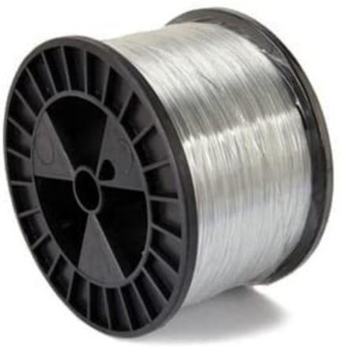 SILONIX Fencing Wire 500 Meter (5Kg,/ Boundary Wire 1.5 MM (Silver ...