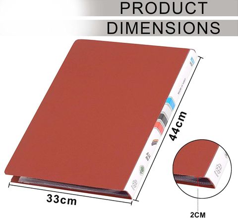 Flipkart.com | TULMAN 20 Pocket Bound A3 Size Display Portfolio For ...