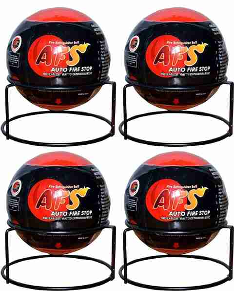 AFS Fire Ball with Stand ( AUTO FIRE OFF ) Pack of 4 Balls Fire ...