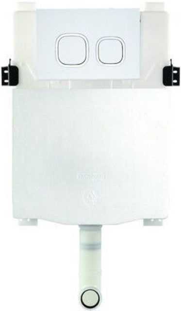 Parryware Concealed Cistern with Flush Plate set of 1 pic 058 Dual ...