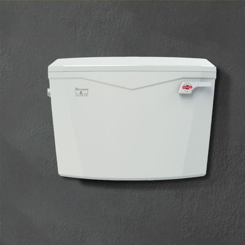Parryware Slim Flush tank Cistern for Bathroom | Space Saving Tank set ...