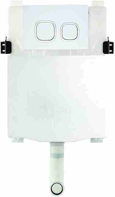 Parryware Concealed Cistern with Flush Plate set of 1 pic 027 Dual ...