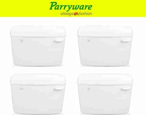 Parryware Standard Flush tank Cistern for Bathroom | Space Saving Tank ...