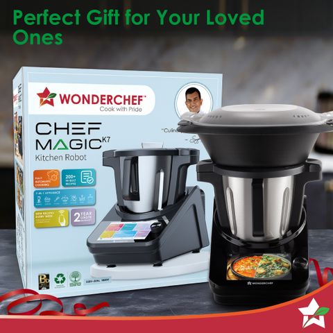 WONDERCHEF Chef Magic All-in-One Kitchen Robot 1800 W Food Processor ...
