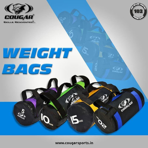 COUGAR WEIGHT BAGS FOR CORE ABDOMINAL WORKOUT STRENGTH BAG AB WORKOUT ...