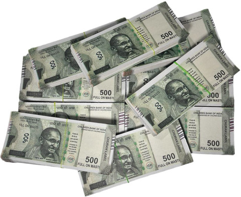 Zinnia Dummy currency 500 Rupees Duplicate Money (Pack of 500) Fake ...
