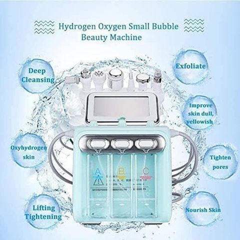 Kiyo India 7 in 1 HydraFacial Machine (DOUBLE MOTOR) Medical Reacher ...