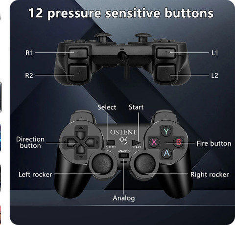 playstation 2 controller buttons