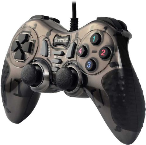 ASTRUM Twin Dual Shock USB Wired Gamepad Joystick USB Gamepad - ASTRUM ...