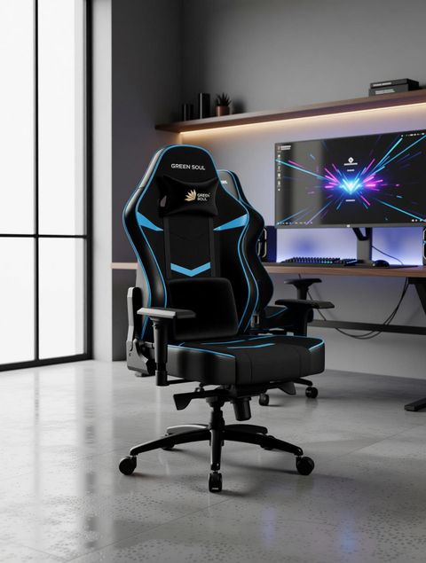GREEN SOUL Monster Ult. (T) Multi-Functional Ergonomic |Gaming & WFH ...