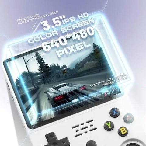 GROZA R36S Portable Video Game Console 64GB Retro Classic Emulator ...