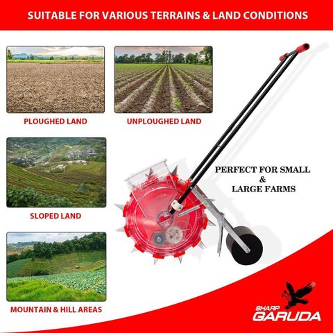 Sharp Garuda Agriculture Manual Seeder| Seed Sowing Machine Tool ...