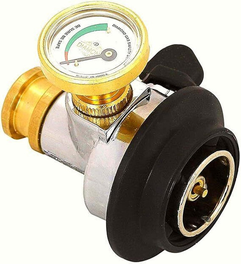 Diamond Gas Safety Device with Gas Leakage Detector and 20% Gas Saver ...