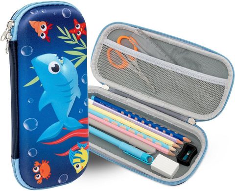 Flipkart.com | Givni Mart Fish Nature Art Canvas Pencil Box - Pouch