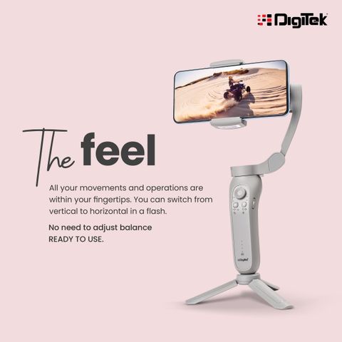 DIGITEK DSG 007F Foldable Auto Balancing Gimbal for All Smart Phones 3 ...