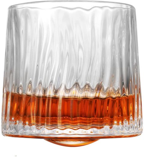 IndusBay (Pack of 6) 360 Degree Rotating Spiral Spinning Whiskey ...