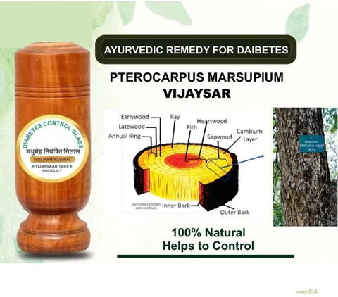 OneClick (Pack of 2) Sugar Care Glass | Sugar Glass | Be Natural Neem ...
