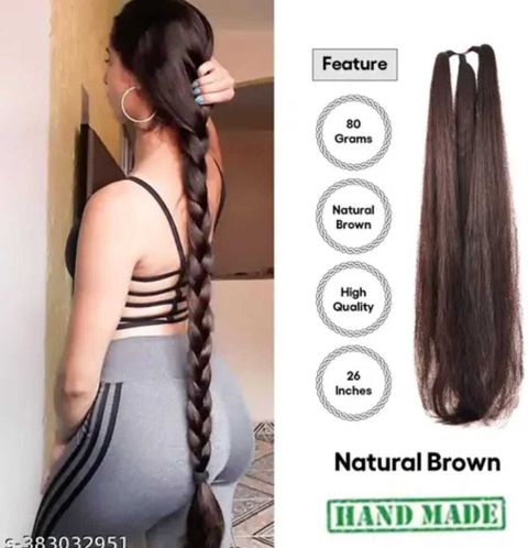 KVY COLLECTION Stylish Hair Extension , Artificial Hair Choti For Women ...