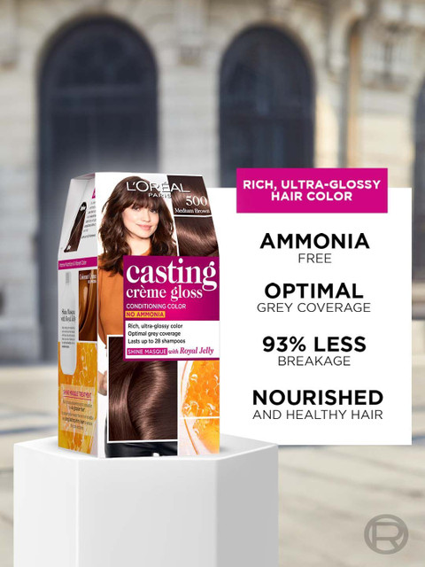 loreal medium brown colour