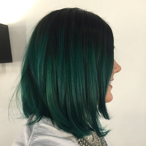 green highlights men