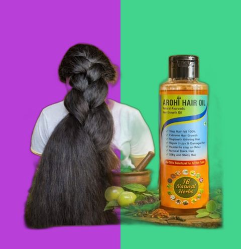 DR URSUS Arohi Hair oil Natural Ayurvedic Hair growth oil 100 ml d272 ...