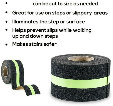 metreno Radium tape night glow, dark glow 3 m Anti Slip Tape Price in ...